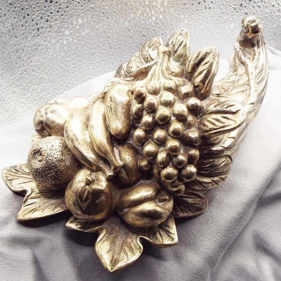 REPOUSSE STERLING SILVER OVER PLASTER DECOR | Accents | Vintage Magrino ...